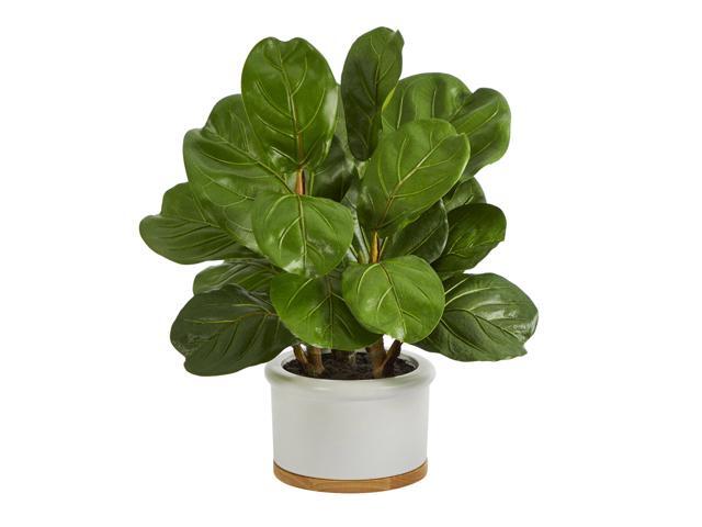 Click here for Nearly Natural 15 Fiddle Leaf Artificial Tree in W... prices
