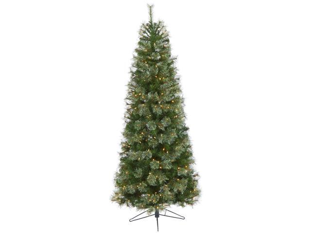 Click here for Nearly Natural 6.5 Cashmere Slim Xmas Tree w/350 L... prices
