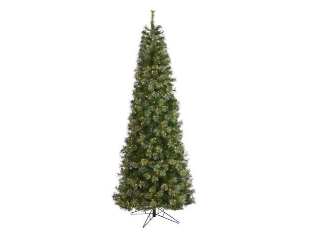 Click here for Nearly Natural 9 Cashmere Slim Xmas Tree w/550 Lig... prices