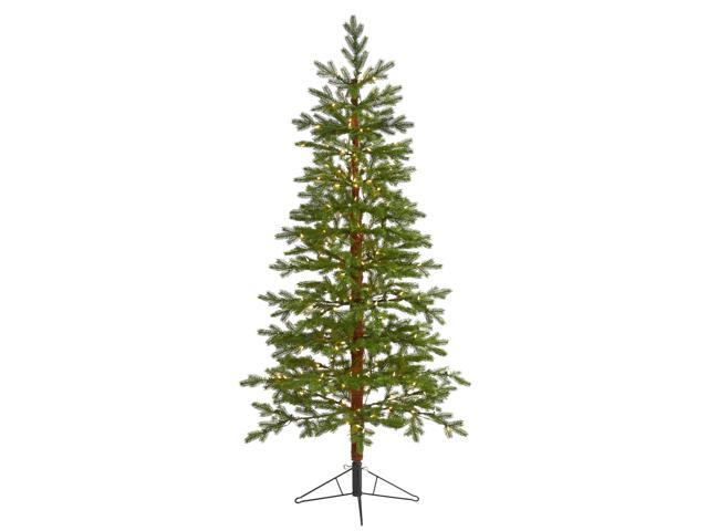 Click here for Nearly Natural 6.5 Fair Banks Xmas Tree w/250 Clea... prices