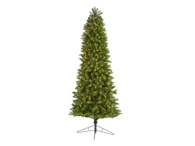 Click here for Nearly Natural 8 Slim Virginia Spruce Xmas w/600 (... prices