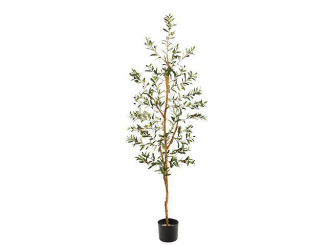 Click here for Nearly Natural 5.5 Olive Artificial Tree with 690... prices