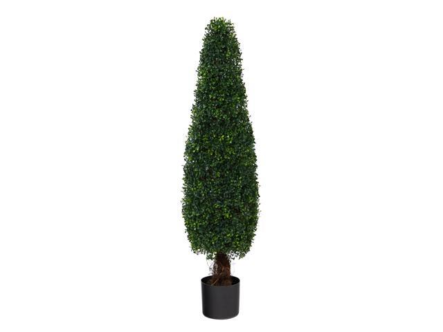 Click here for Nearly Natural 4 Boxwood Topiary Tree UV Resistant... prices