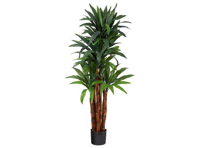 Click here for Nearly Natural 4.5 Dracaena Artificial Tree with N... prices
