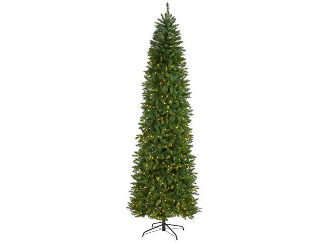 Click here for Nearly Natural 9 Slim Green Mountain Pine Christma... prices