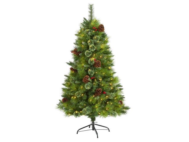 Click here for Nearly Natural 5 Montana Pine Christmas Tree with... prices