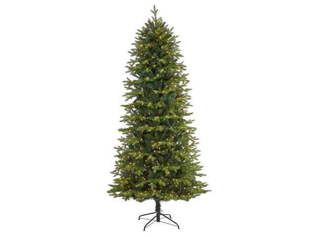 Click here for Nearly Natural 8 Belgium Fir Christmas Tree with 6... prices