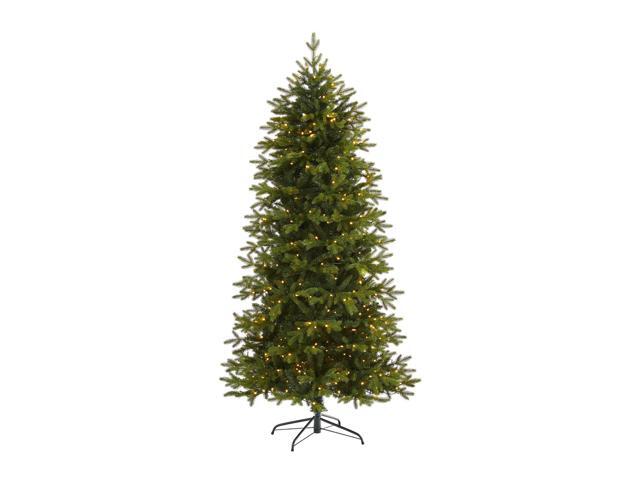 Click here for Nearly Natural 7 Belgium Fir Christmas Tree with 5... prices