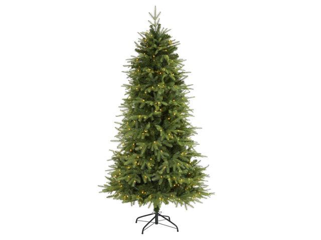 Click here for Nearly Natural 6.5 Vancouver Fir Christmas Tree wi... prices