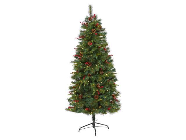 Click here for Nearly Natural 6 Pine Christmas Tree with 250 LEDs... prices