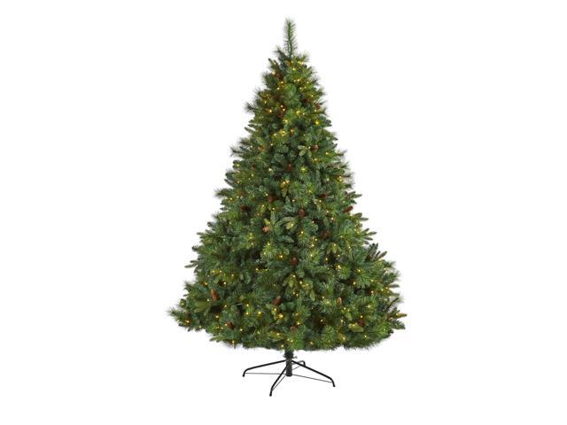 Click here for Nearly Natural 7.5 West Virginia Pine Christmas Tr... prices