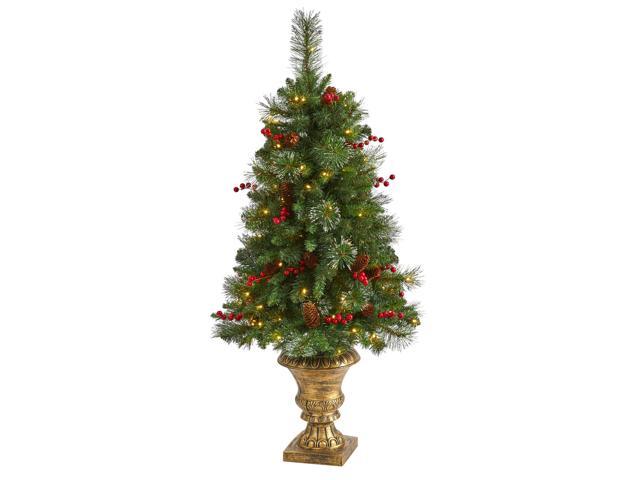 Click here for Nearly Natural 4 Pine  Pinecone  Berries Christmas... prices