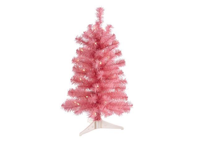 Click here for Nearly Natural 2 Pink Christmas Tree with 35 LED L... prices