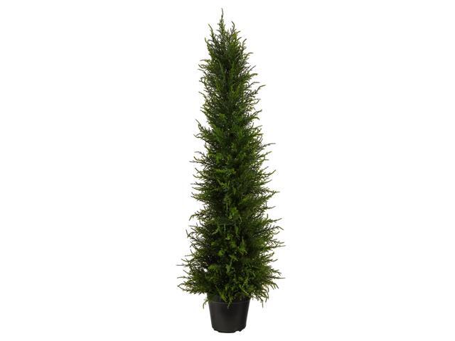 Click here for Nearly Natural 3.5 Cypress Artificial Tree UV Resi... prices