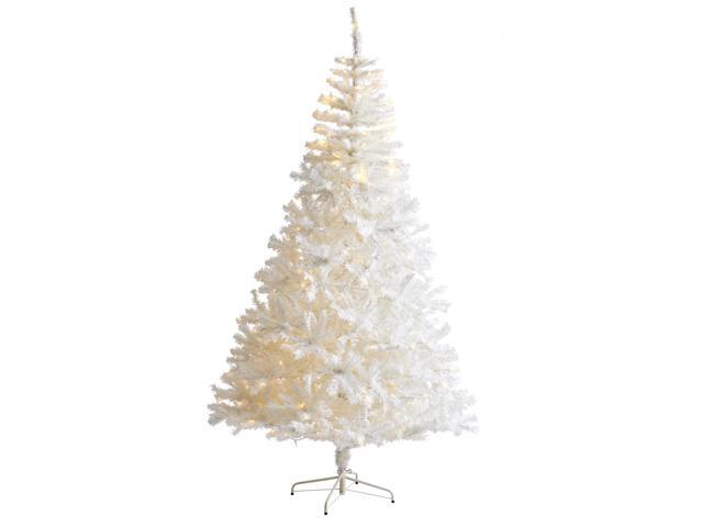 Click here for Nearly Natural 7.5 White Artificial Christmas tree... prices