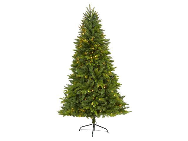 Click here for Nearly Natural 6 Sun Valley Fir Christmas Tree w/3... prices