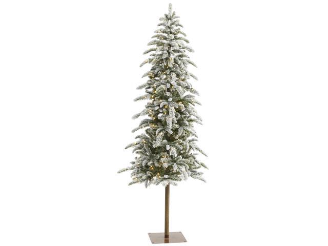 Click here for Nearly Natural 6.5 Flkd Wshtn Alpine Xmas Tree w/2... prices