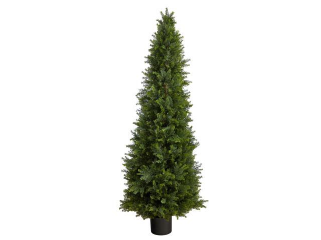 Click here for Nearly Natural 5.5 Cypress Topiary Tree UV Resista... prices