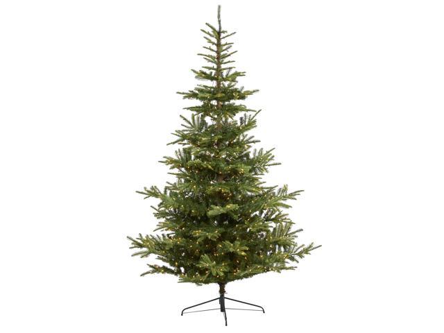 Nearly Natural 9 Washington Spruce Xmas Tree with 750 LEDs & 2055 Tips