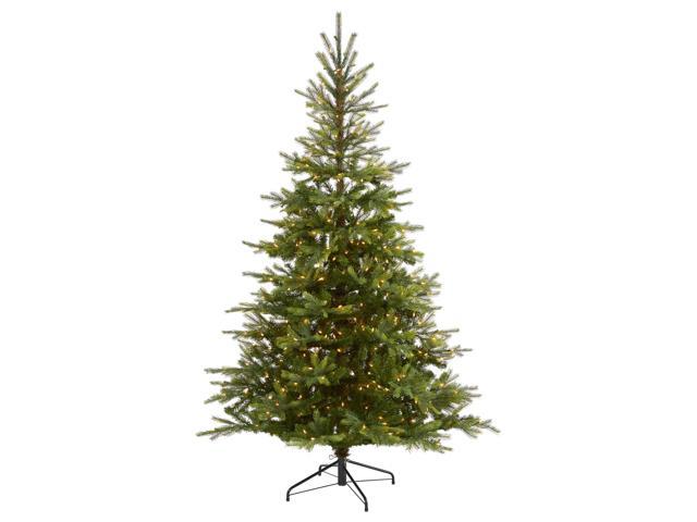 Click here for Nearly Natural 7 North Carolina Spruce Xmas Tree w... prices