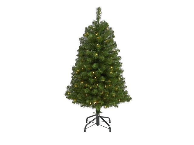 Click here for Nearly Natural 4 Virginia Fir Xmas Tree w/100 Ligh... prices
