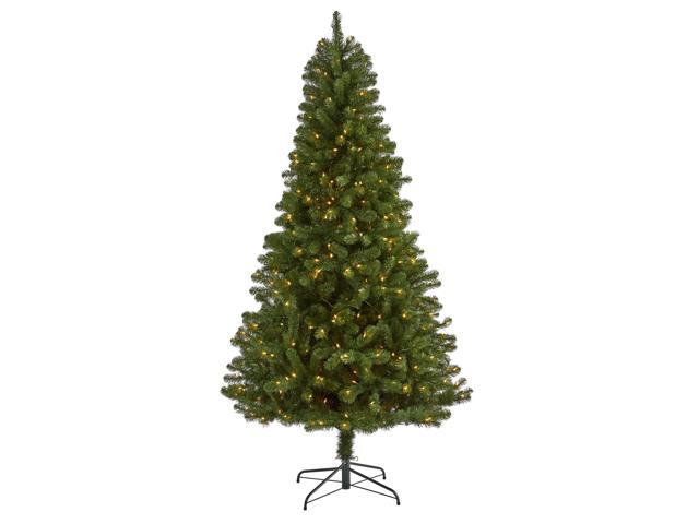 Click here for Nearly Natural 7.5 Virginia Fir Xmas Tree w/450 Li... prices