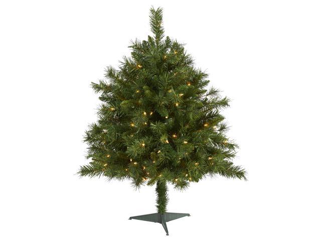 Click here for Nearly Natural 3 Wyoming Pine Christmas Tree w/150... prices