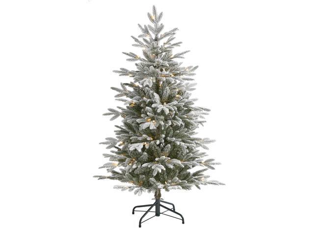 Click here for Nearly Natural 4.5 Flkd Manchester Spruce Xmas Tre... prices