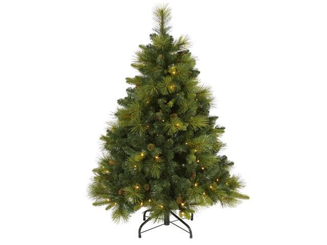 Click here for Nearly Natural 4 Carolina Pine Xmas Tree with 130... prices