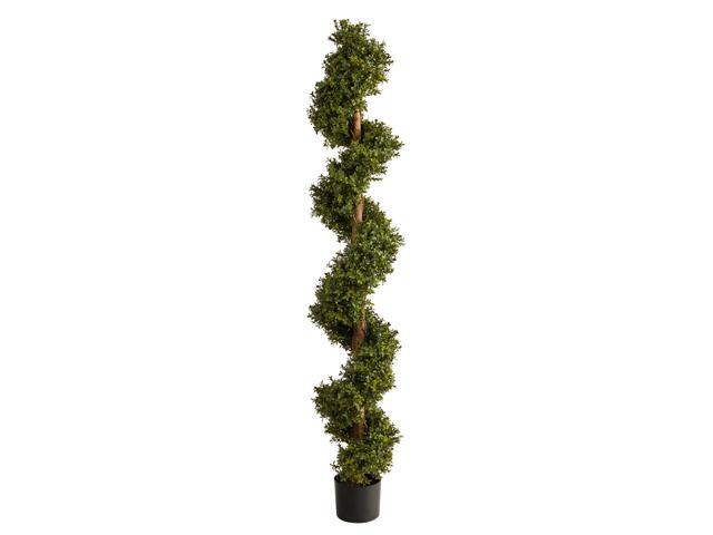 Click here for Nearly Natural 6 Boxwood Spiral Topiary Artificial... prices