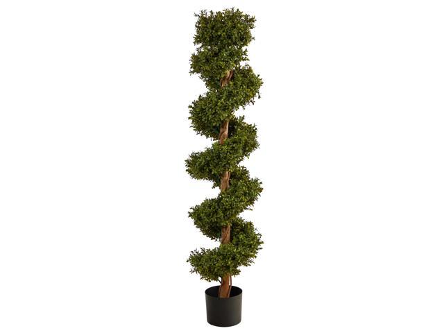 Click here for Nearly Natural 5 Boxwood Spiral Topiary Artificial... prices