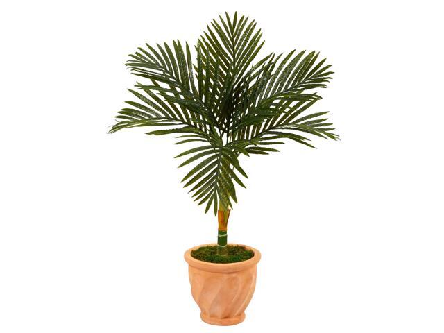 Click here for Nearly Natural 3.5 Golden Cane Artificial Palm Tre... prices