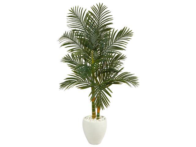 Click here for Nearly Natural 5.5 Golden Cane Artificial Palm Tre... prices