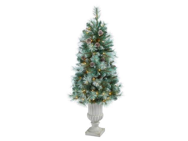 Click here for Nearly Natural 4.5 Brit Columbia Pine Xmas Tree w/... prices