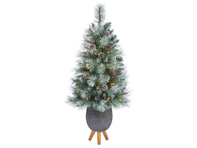 Click here for Nearly Natural 3.5 Brit Columbia Pine Xmas Tree w/... prices