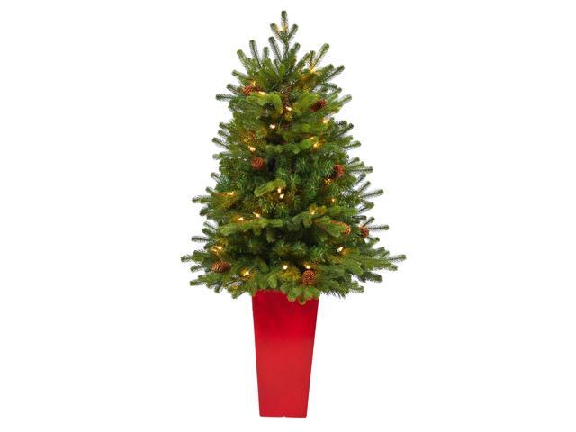 Click here for Nearly Natural 3.5 Yukon Fir Xmas Tree w/50 Lights... prices