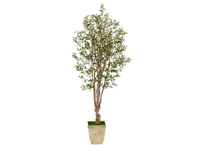 Click here for Nearly Natural 6.5 Olive Artificial Tree in Countr... prices