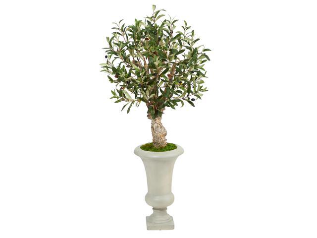 Click here for Nearly Natural 3.5 Olive Artificial Tree in Sand C... prices