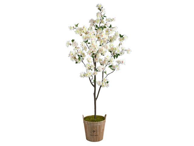 Click here for Nearly Natural 6 Cherry Blossom Tree in Farmhouse... prices