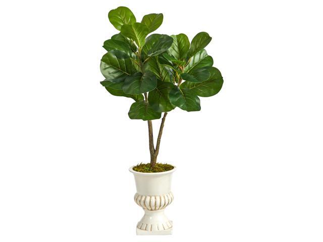 Click here for Nearly Natural 3 Fiddle Leaf Fig Artificial Tree i... prices