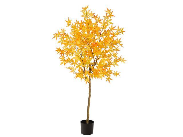 Click here for Nearly Natural 5 Autumn Maple Artificial Fall Tree prices