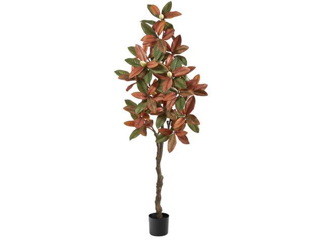 Click here for Nearly Natural 6 Fall Magnolia Artificial Tree prices