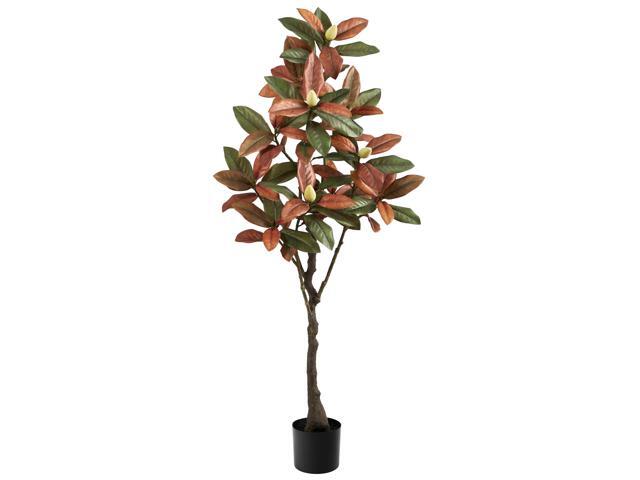 Click here for Nearly Natural 5 Fall Magnolia Artificial Tree prices