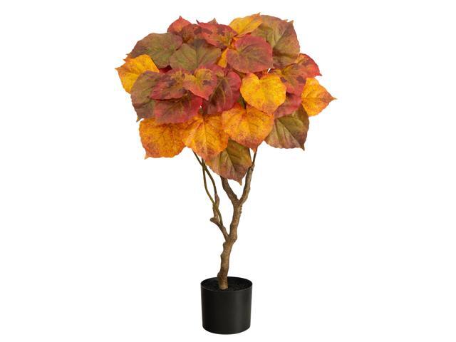 Click here for Nearly Natural 3 Autumn Umbrella Ficus Fall Tree prices