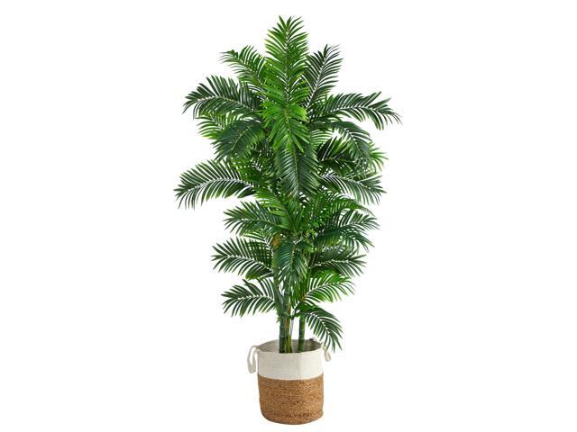 Click here for Nearly Natural 6 Curvy Parlor Palm Tree in Handmad... prices