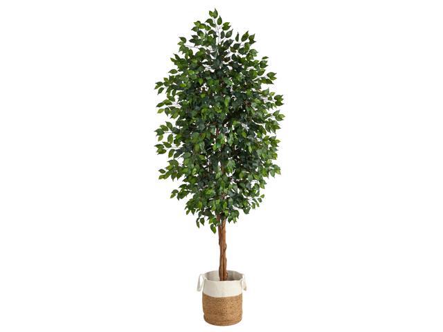 Click here for Nearly Natural 8 Ficus Tree with Handmade Natural... prices