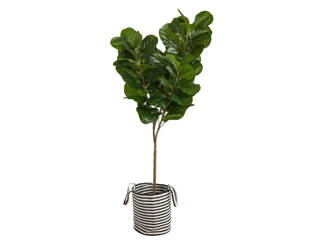 Click here for Nearly Natural 6 Fiddle Leaf Fig Artificial Tree i... prices