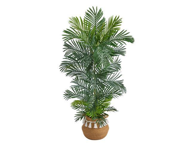 Click here for Nearly Natural 5 Areca Palm Tree with in Jute Plan... prices