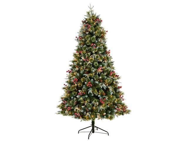 Click here for Nearly Natural 7.5 Christmas Tree with 450 LED Lig... prices