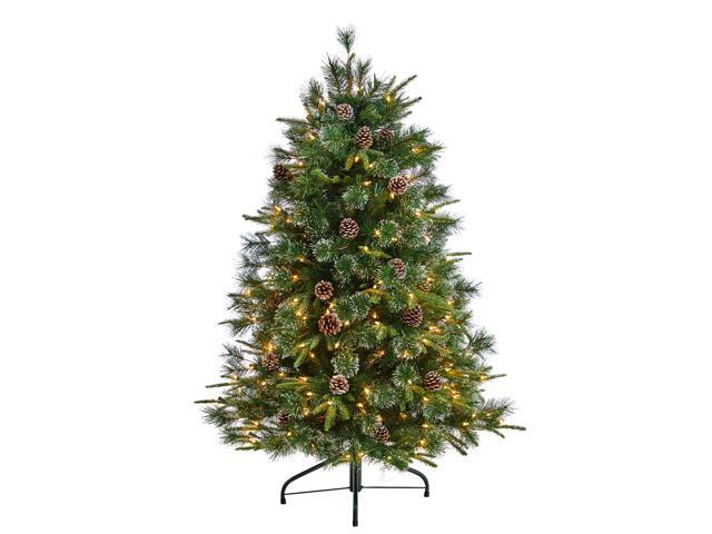 Click here for Nearly Natural 5 Snow Tipped Clermont Xmas Tree w/... prices